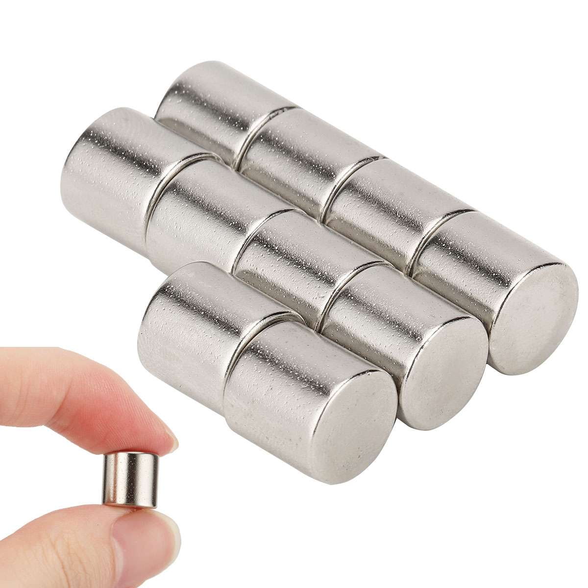 Spencer 20PCS Super Strong Neodymium Magnets 3/8 x 3/8 Inch Cylinder ...