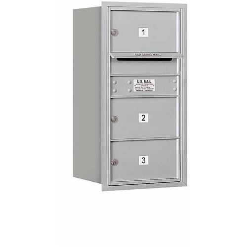 Salsbury Industries 4C Horizontal Mailbox 8-Door High Unit (30.5 ...