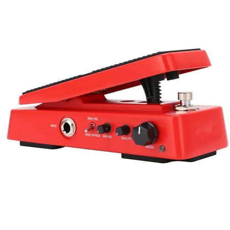 WAH Volume Pedal, Durable Metal Shell Guitar Effect Pedals Knob Control ...