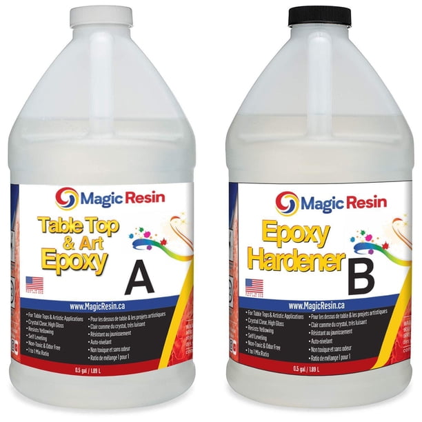 Epoxy Resin 1 Gallon Kit for Table Top & Art | Free Express Shipping ...