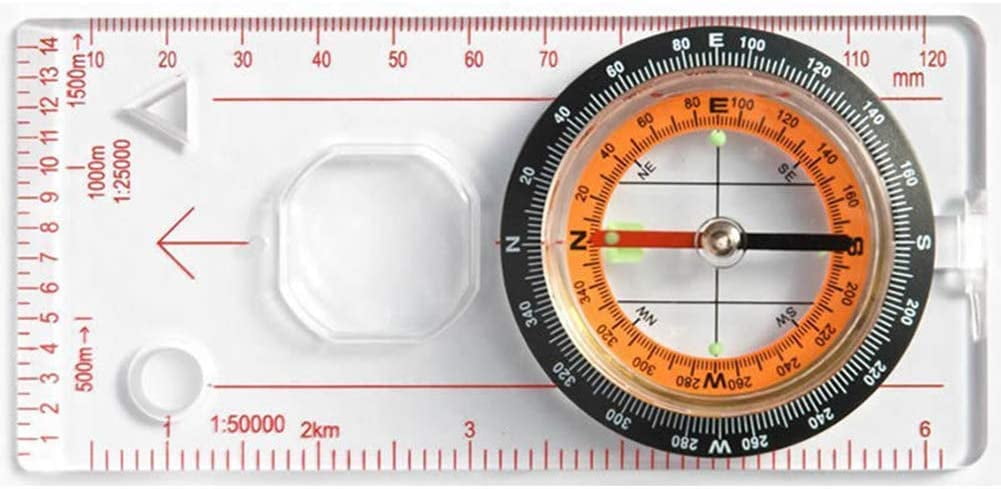 Hiking Compass Map Navigation Lightweight Small Camping Compass ...