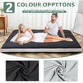 SLSY Portable Foldable Foam Futon Mattress, Extra Thick Japanese Floor ...