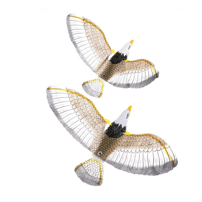 Buy Buytra Bird Repellent Hanging Eagle Flying Owl Decoy Protection ...