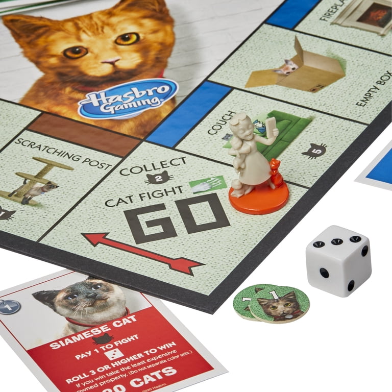 Cats Playing Board Games