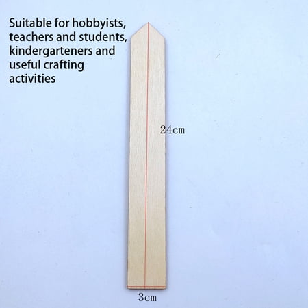 Wood Sticks Crafts Rectangle Plaque Handmade Embellishment Unfinished ...