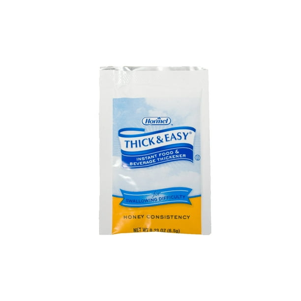 Thick & Easy Food and Beverage Thickener 6.5 Gram Individual Packet ...