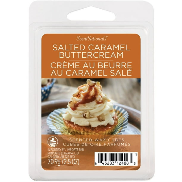 ScentSationals Scented Wax Cubes - Salted Caramel Buttercream, 2.5 oz (70.9 g) - Walmart.ca