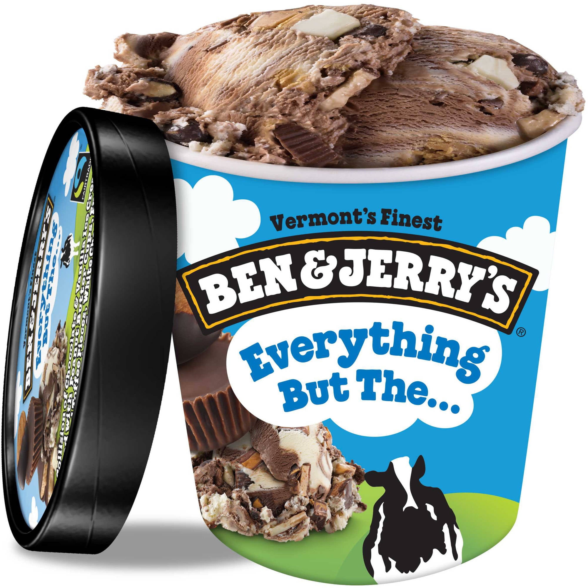Ben & Jerry's Ice Cream, Pint, (Pack of 8), Variety of Flavors ...