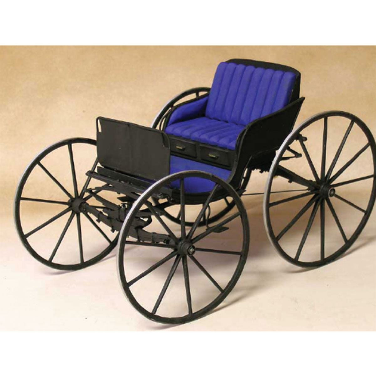 MODEL TRAILWAYS 19th Century Wood & Metal Doctor's Buggy Kit 1:12 SCALE ...