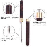 2 Pack Stainless Steel Ice Picks with Safety Cover, 9-inch Pick Tool ...