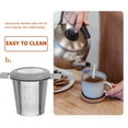 ONAPARTER Stainless Steel Tea Strainer for Brewing Tools Glass Coffee ...
