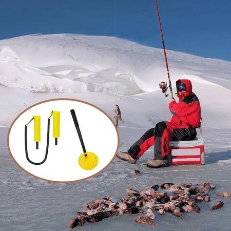 Ice Scooper PVC Stainless Steel Pick Handily Gripped Fish Tackle PVC ...