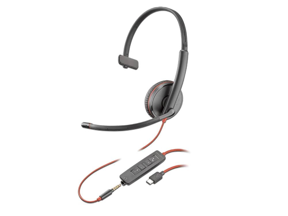 Audífonos con micrófono Plantronics Blackwire C3210, respuesta de ...
