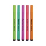 Paper Mate Handwriting Round Pens, Washable Black Ink, Fun Barrel ...