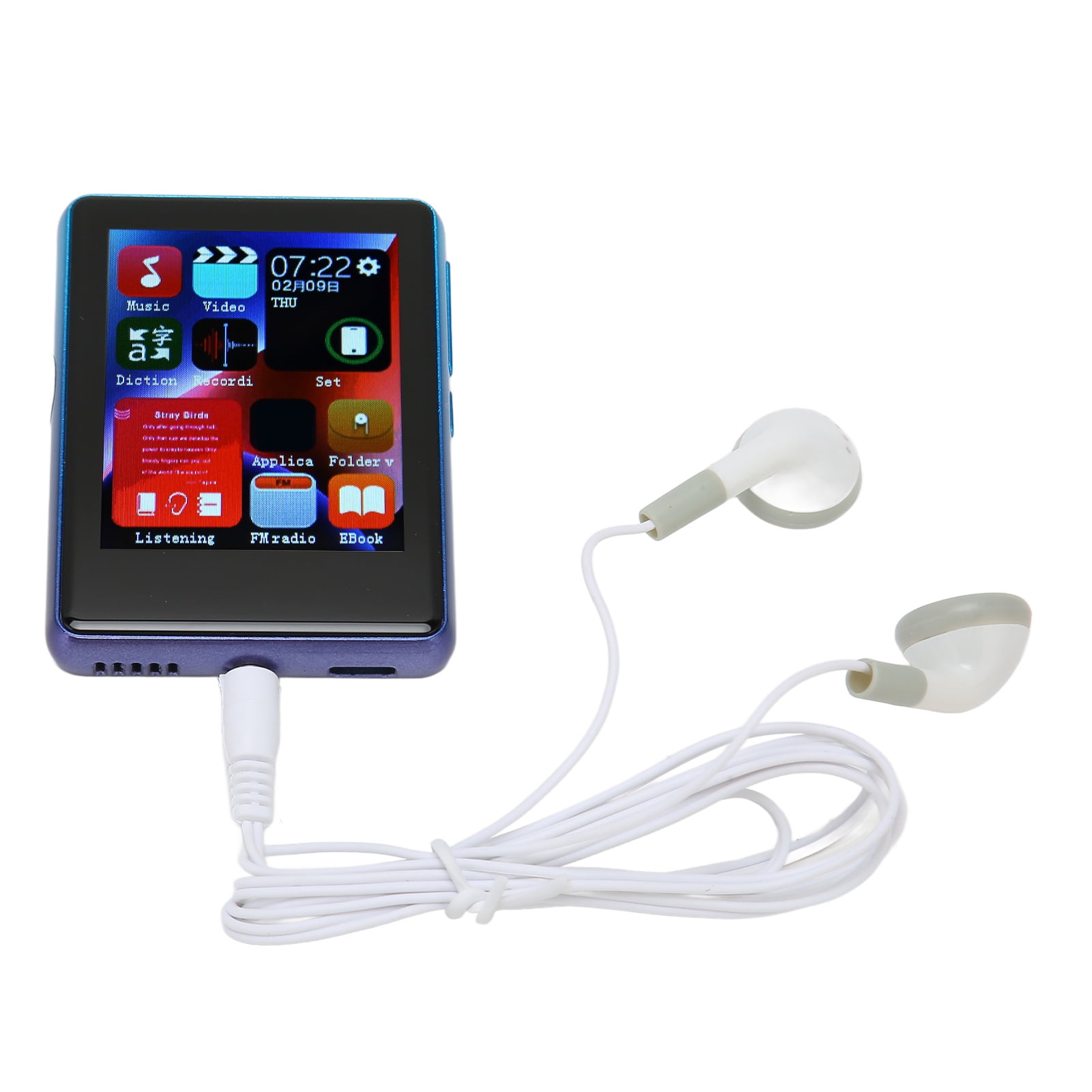 Music Player, Built In 4GB Flash Memory Bluetooth 5.0 MP3 Music Player ...