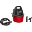 BAUER 3 Gallon 3 Peak HP Wet / Dry Portable Stainless Poly Shop Home ...
