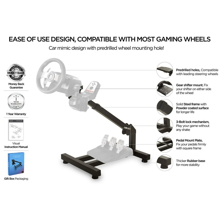 Sim Racing Steering Wheel Table