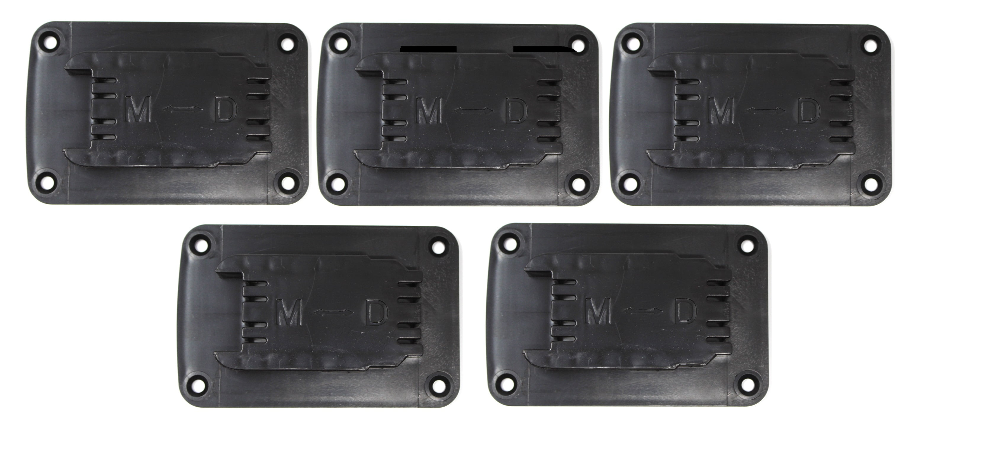 Black Plastic Power Tool Holder Mount 5 pack - Walmart.com