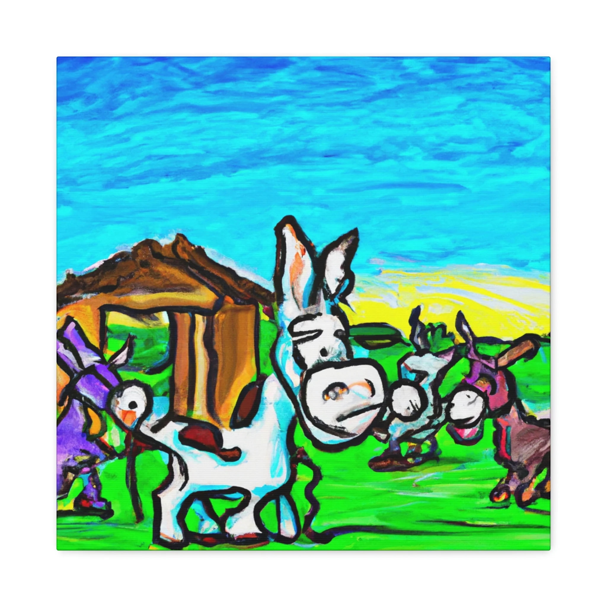 Donkey: A Masterpiece - Canvas - Walmart.com