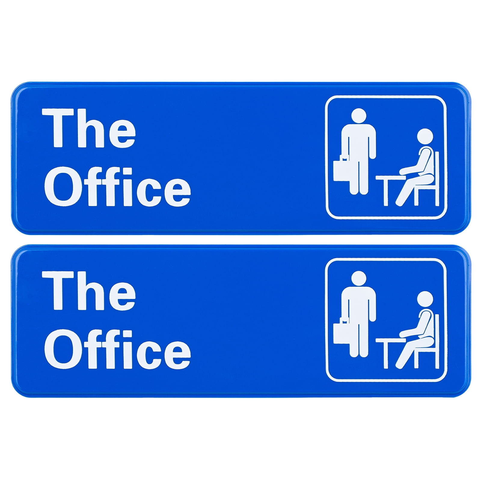 Excello Global Products Easy to Mount 9 by 3 in Informative Plastic the ...