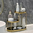 3 Tier Makeup Perfume Organizer Shelf Lipstick Tray Vanity Organizer ...