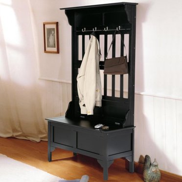 Bermuda Off-White Hall Tree - Walmart.com