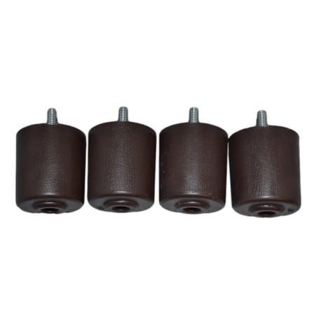 Replacement Furniture Legs 4 Inches (Set of 4) Plastic - Brown ...