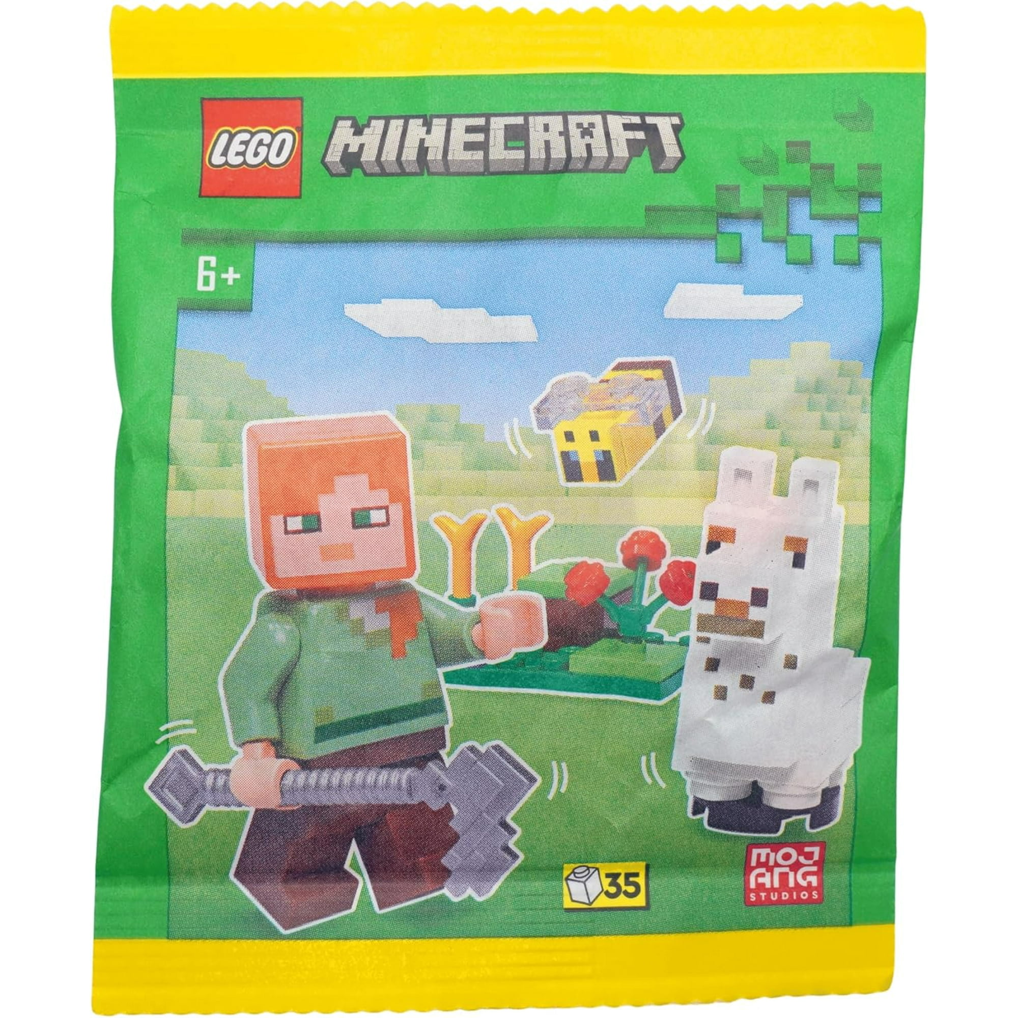 Click here for Lego Minecraft: Alex Minifigure With Baby Llama An... prices