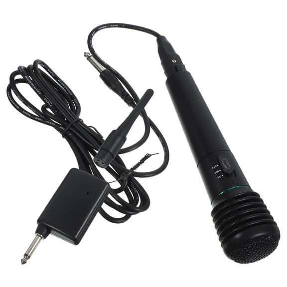 Gemini UHF Dual Channel Wireless Microphone System - Professional UHF ...