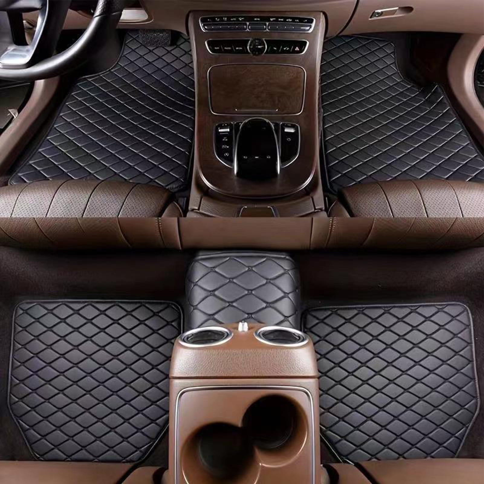 Click here for Shengyu Leather 5 Pcs Waterproof Leather Car Floor... prices