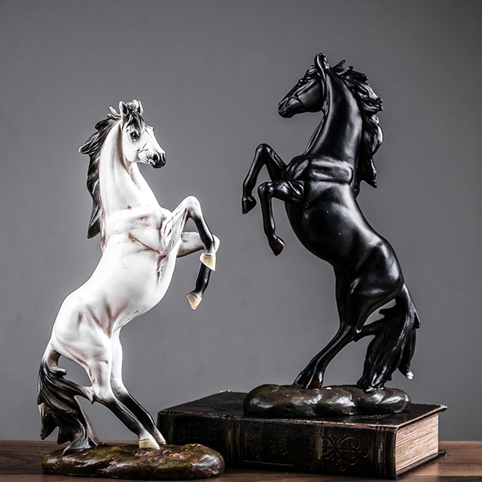Decorative Realistic Horse Sculpture Statue - Waterproof Modern Horse ...