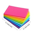 Super Sticky Notes Sizes 15 Pads Big Notes with Lines Paper Pad Note ...