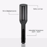 L'ANGE HAIR Le Waver 3-Barrel Titanium Hair Waving Iron | Dual Voltage ...