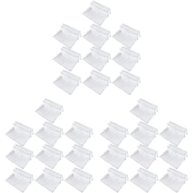 Aquarium Accessories 30 pcs Hanging Aquarium Fish Tanks Glass Cover ...
