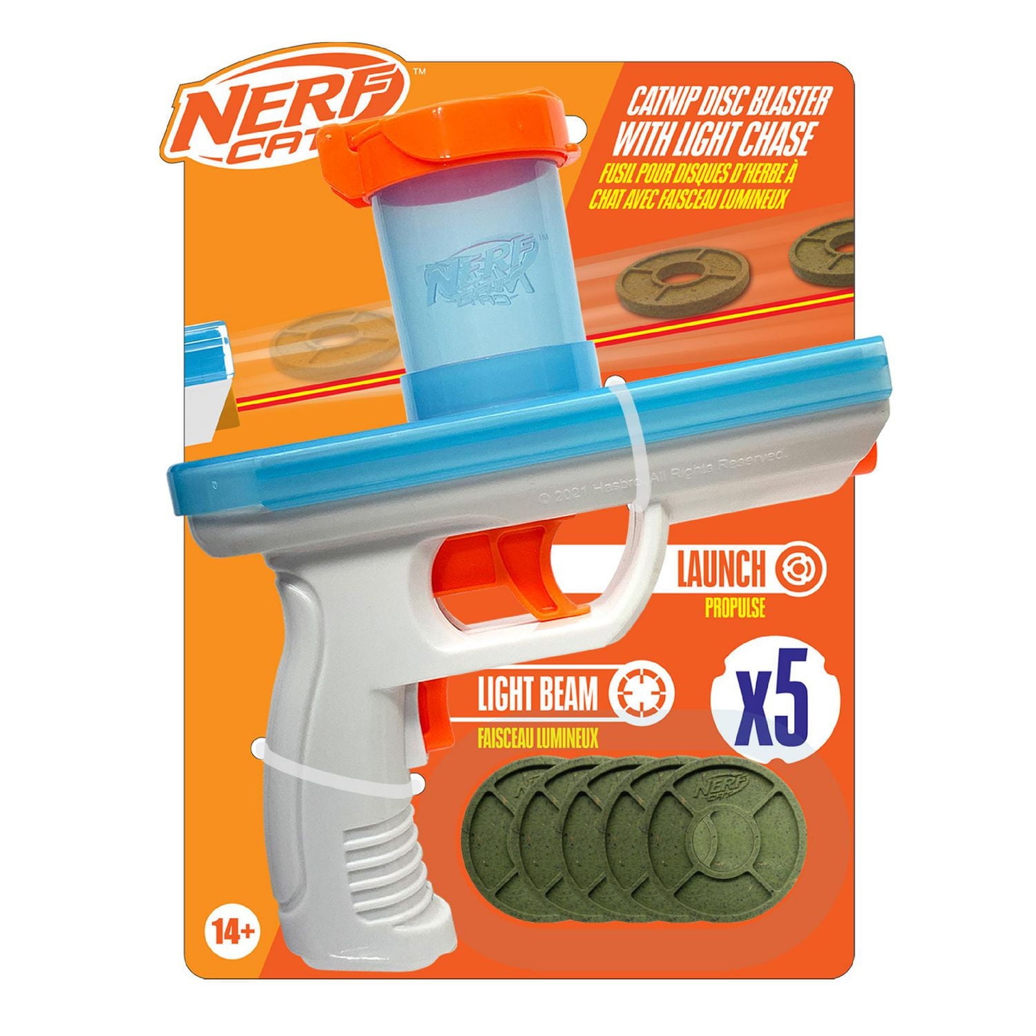 Click here for Nerf Catnip Blaster With Catnip Discs Cat Toy prices