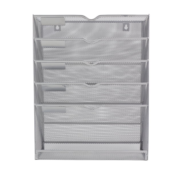 Wall File Organizer, Smoothing Edges Wall File Holder Iron Rounded ...