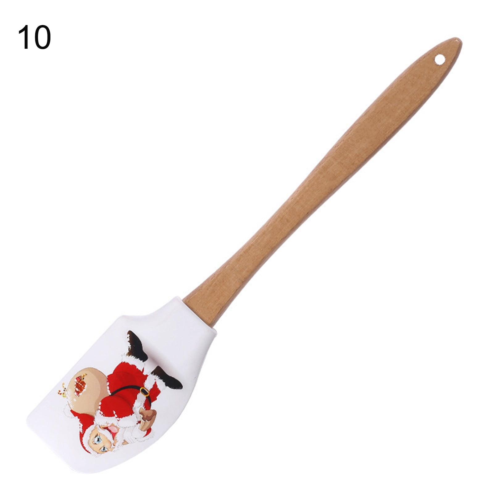 Butter Spatula High Temperature Resistance Christmas Themed Silicone ...