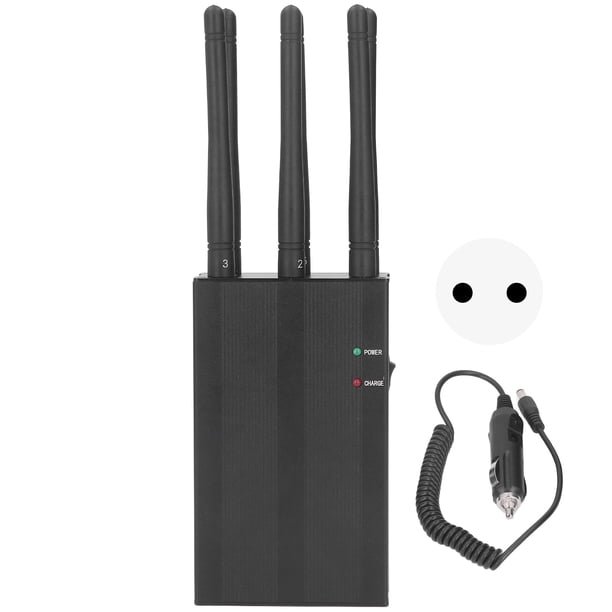 6 Channel Handheld Signal Jammer Radius 15m Blocking Signal Jammer ...