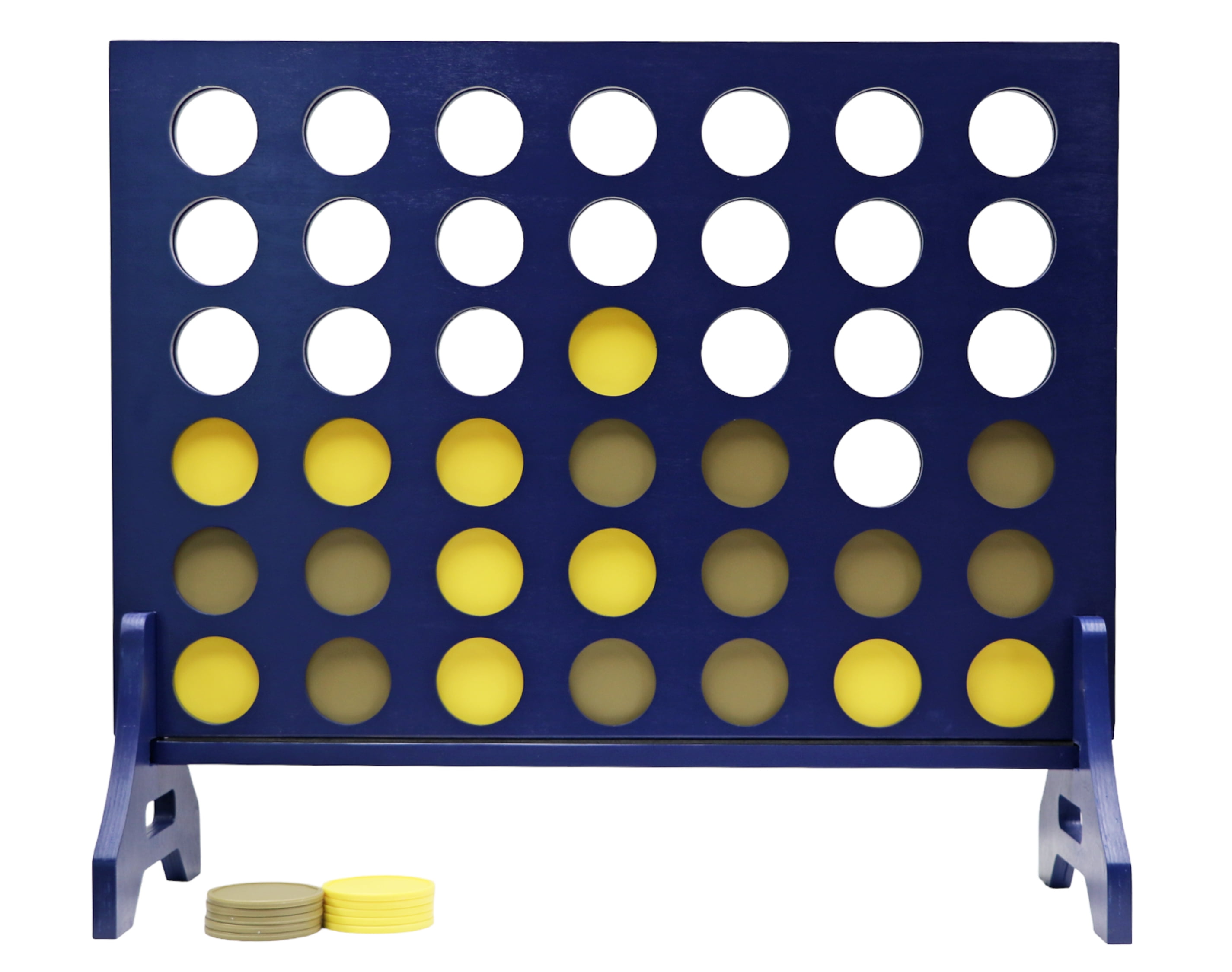 Tailgating Pros Premium Giant Four in a Row with Carrying Case - Jumbo ...