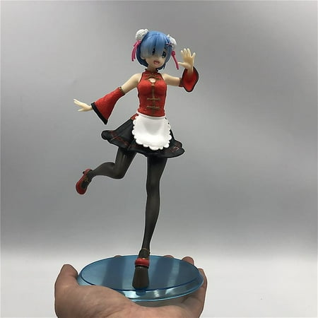 Re:zero Kara Hajimeru Isekai Seikatsu Rem / Ram Red Hood Ver. Pvc Doll ...