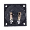 2X Square Shape Double Binding Post Type Speaker Box Terminal Cup Black ...
