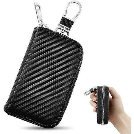 Faraday Cage Car Key Case RFID Key Fob Protector Anti-Theft Pouch ...