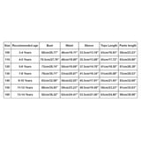 Boy Outfits Sets Girls Cartoon Pattern Kids Pants 2 Piece Long Sleeve ...