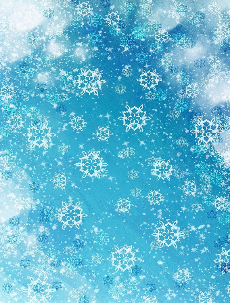 Winter Photography Backdrops White Snowflake Background for Children ...