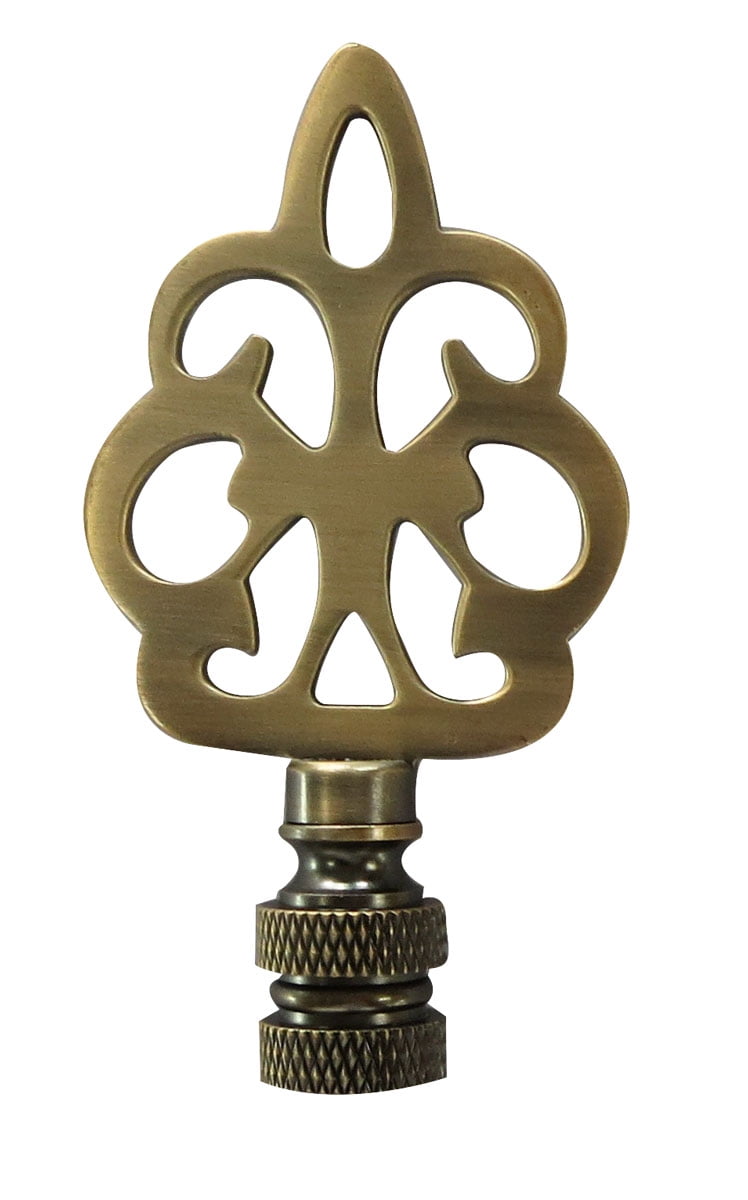 Royal Designs, Inc. Open Filigree Motif 3 Inch Lamp Finial for Lamp ...