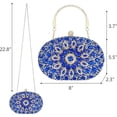 LIS BAGS Evening Bag Clutch Purses for Women Ladies Sparkling Party ...