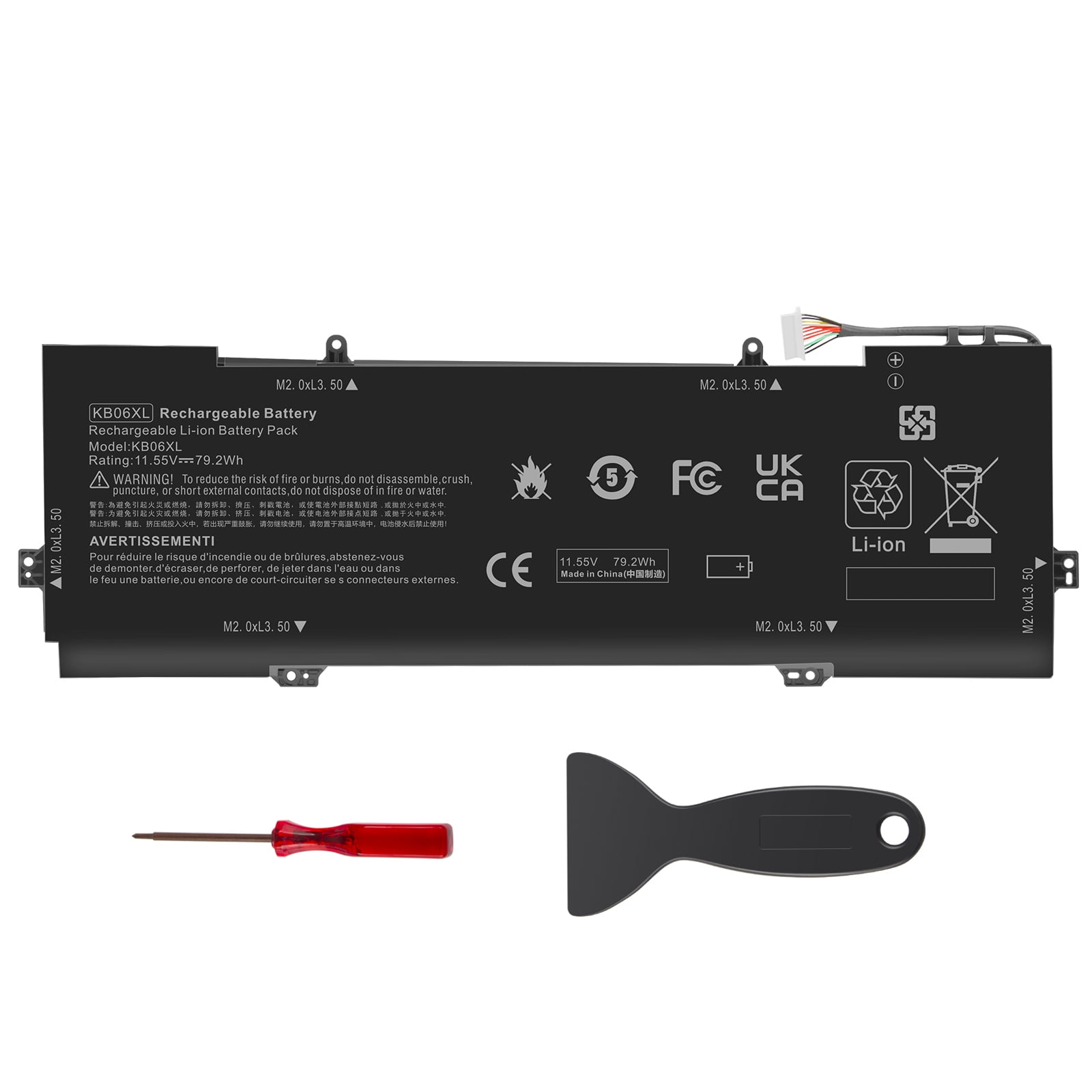 KBO6XL 902499-856Laptop Battery Replacement for HP Spectre X360 15 15 ...