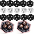 4PCS Self-Adhesive Casters Stainless Steel Universal Pulley 360 ...