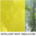 RENACLIPY Yellow Transparent Self-Adhesive Window Film for Heat ...