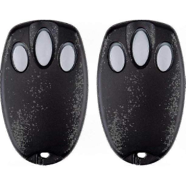 2 Pack Replacement Handheld Garage Door Transmitter for Compatible ...